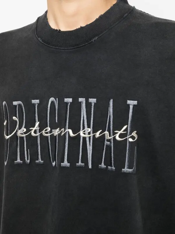 Vetements Original Logo-print T-shirt