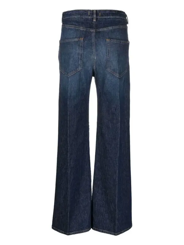 Seventy High-waist Straight-leg Jeans