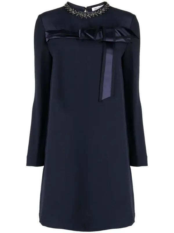 Dice Kayek Crystal-embellished Minidress