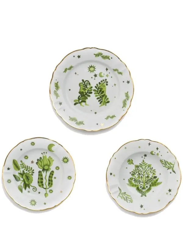 BITOSSI HOME La Tavola Scomposta Soup Plates - White