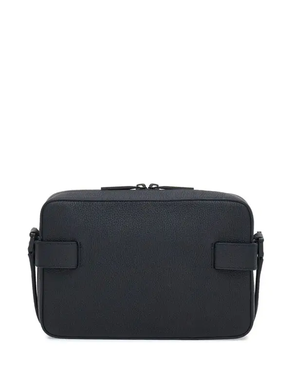 FERRAGAMO East-west Crossbody Bag With Hug Buckle - Black