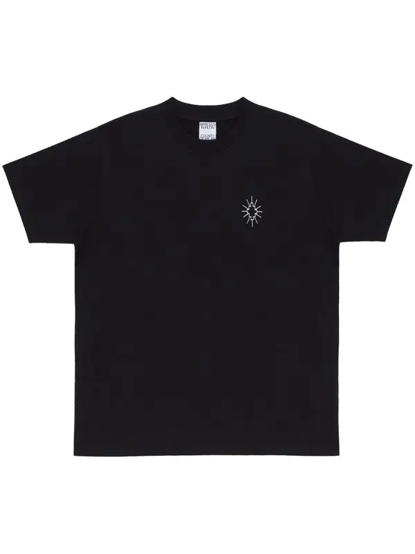 COUNTY OF MILAN Eclipse Cross-print Cotton T-shirt