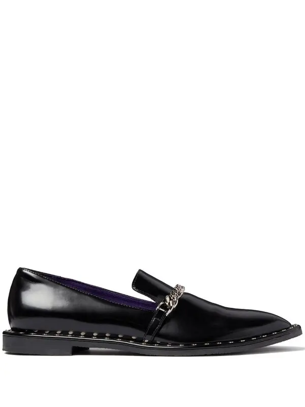Stella McCartney Falabella Chain-link Loafers