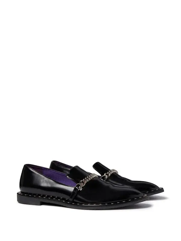 Stella McCartney Falabella Chain-link Loafers