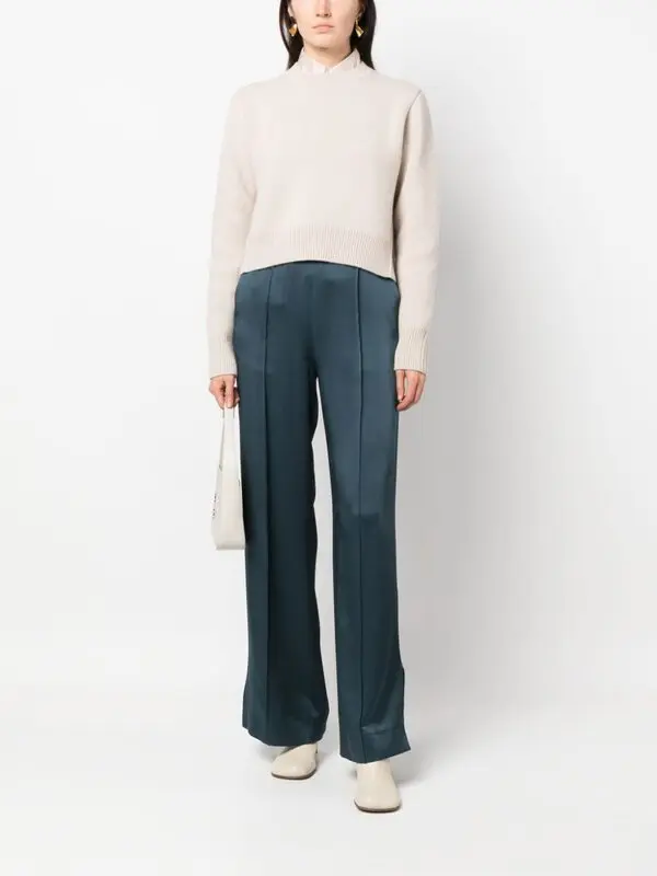 LANVIN Crew-neck Cropped Jumper