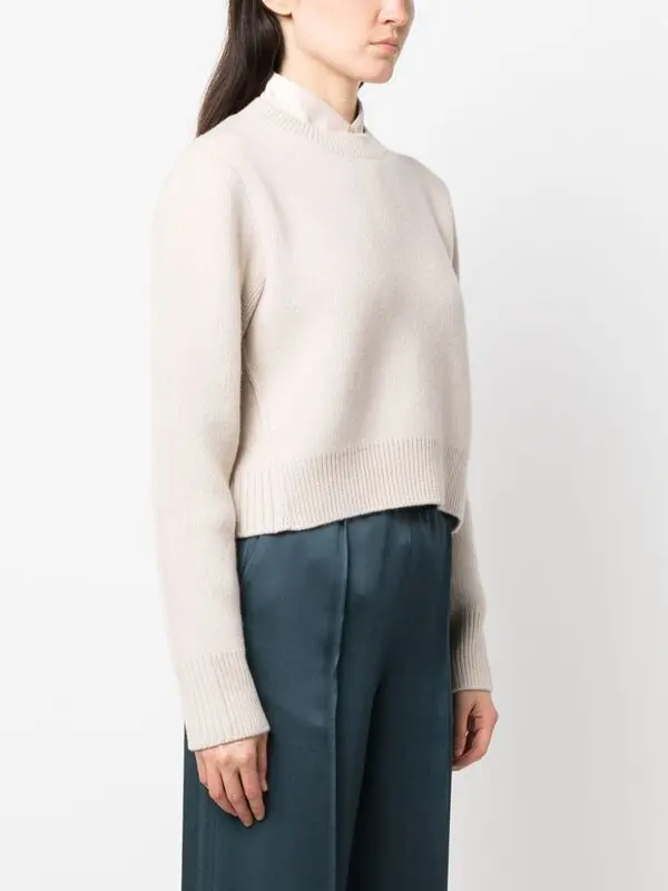 LANVIN Crew-neck Cropped Jumper