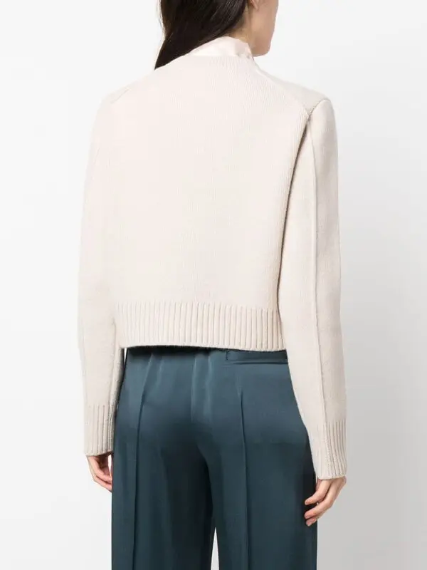 LANVIN Crew-neck Cropped Jumper