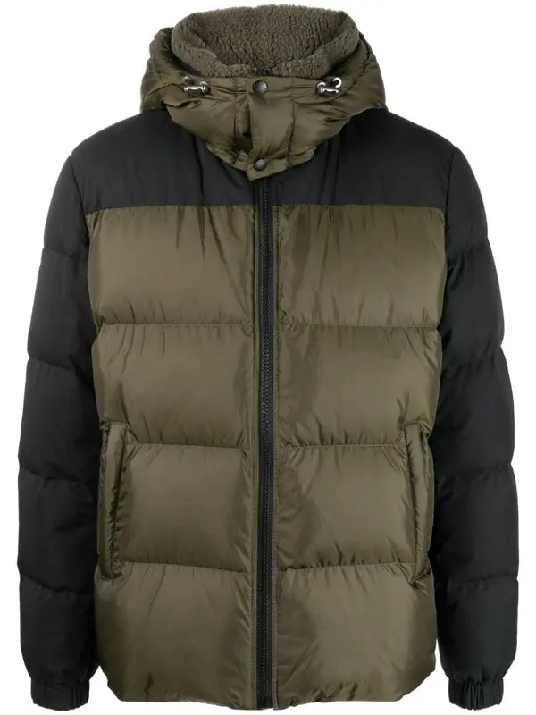 YVES SALOMON Detachable-hood Down Jacket