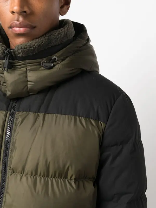 YVES SALOMON Detachable-hood Down Jacket