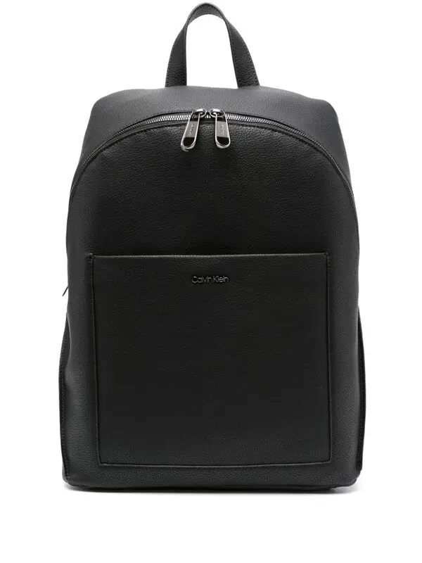 Calvin Klein Diagonal Campus Backpack - Black