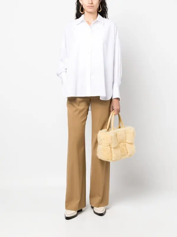 JOSEPH Side-slit Poplin Shirt