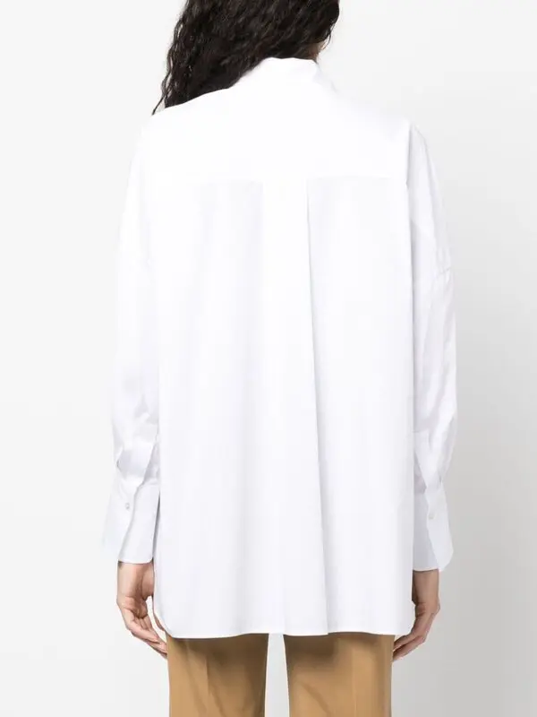 JOSEPH Side-slit Poplin Shirt