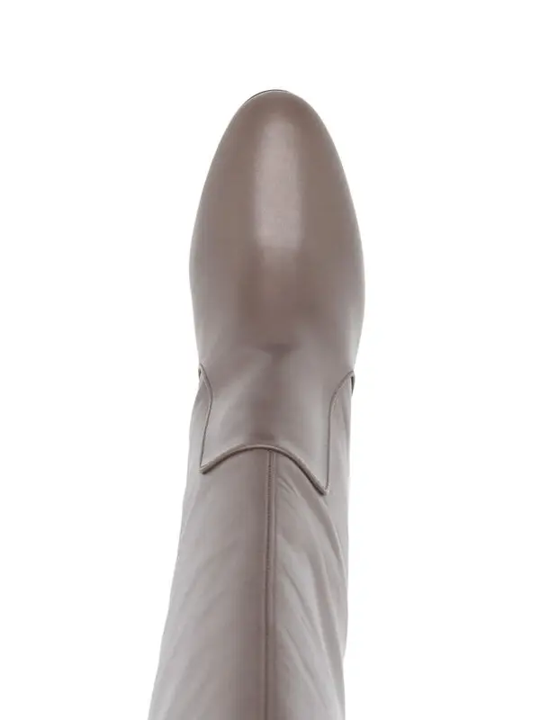 VIA ROMA 15 Santa Monica 85mm Leather Boots