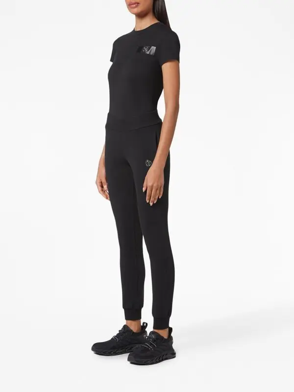 PLEIN SPORT Logo-appliqué Track Pants
