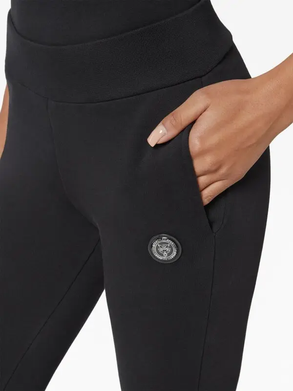 PLEIN SPORT Logo-appliqué Track Pants