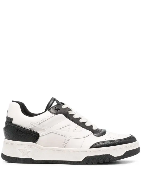 Ash Blake Lace-up Leather Sneakers