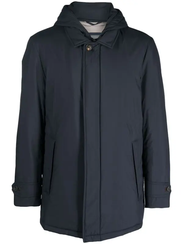 Corneliani Padded Hooded Jacket