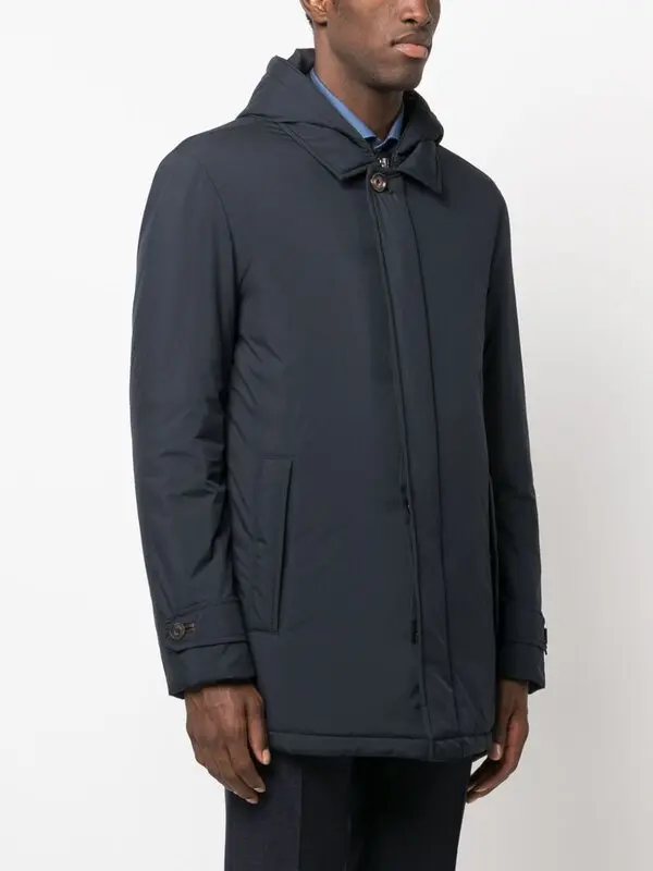 Corneliani Padded Hooded Jacket