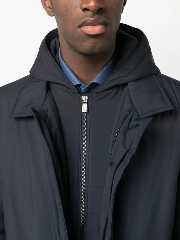 Corneliani Padded Hooded Jacket
