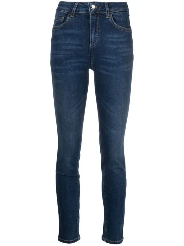 Liu Jo Bottom Up Mid-rise Jeans