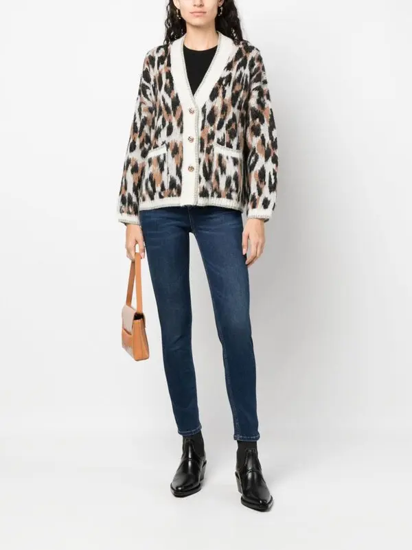 Liu Jo Bottom Up Mid-rise Jeans