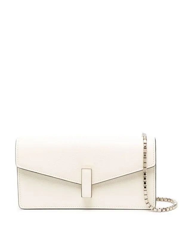 VALEXTRA Iside Leather Clutch