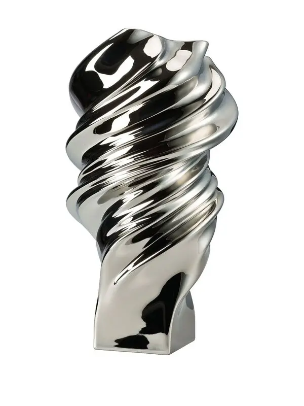 ROSENTHAL Squall Metallic-effect Porcelain Vase