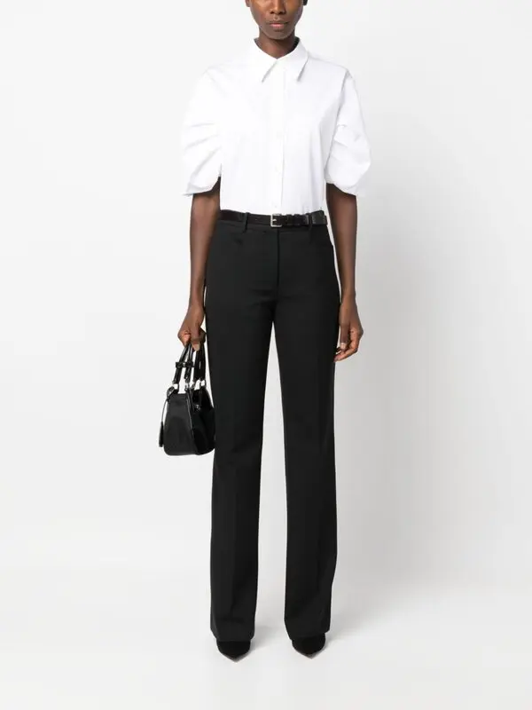 Alexander McQueen Puff-sleeve Cotton Shirt