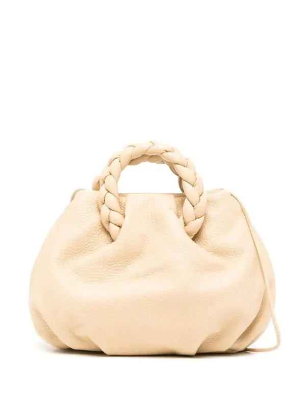 Hereu Bombon Grained-texture Tote Bag