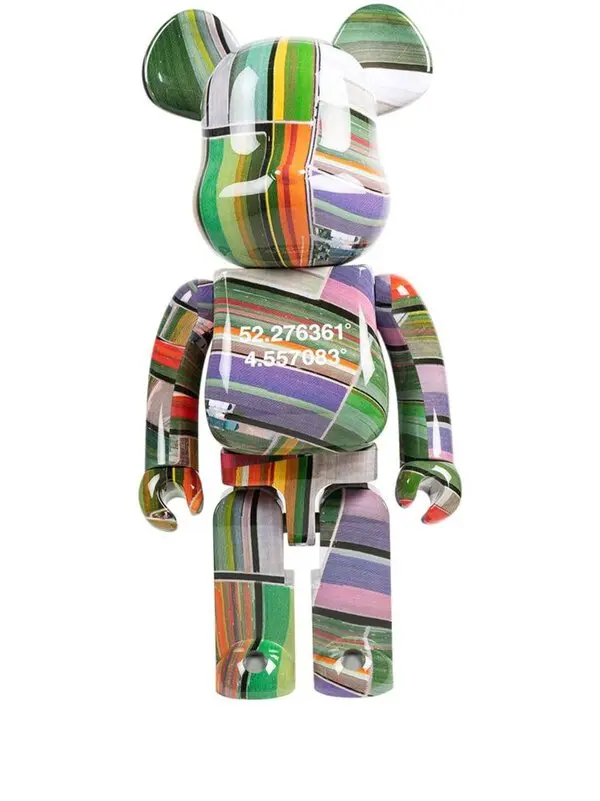 MEDICOM TOY X Benjamin Grant Overview Lisse Be@rbrick 1000% Figure - Green