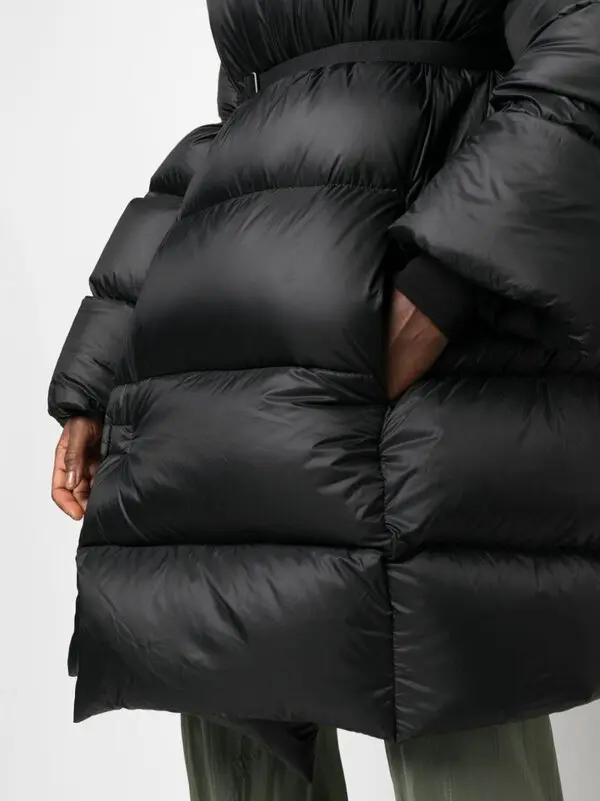 Rick Owens Padded High-neck Coat