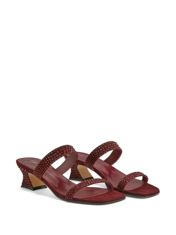 GIUSEPPE ZANOTTI Aude Strass 45mm Rhinestone Sandals