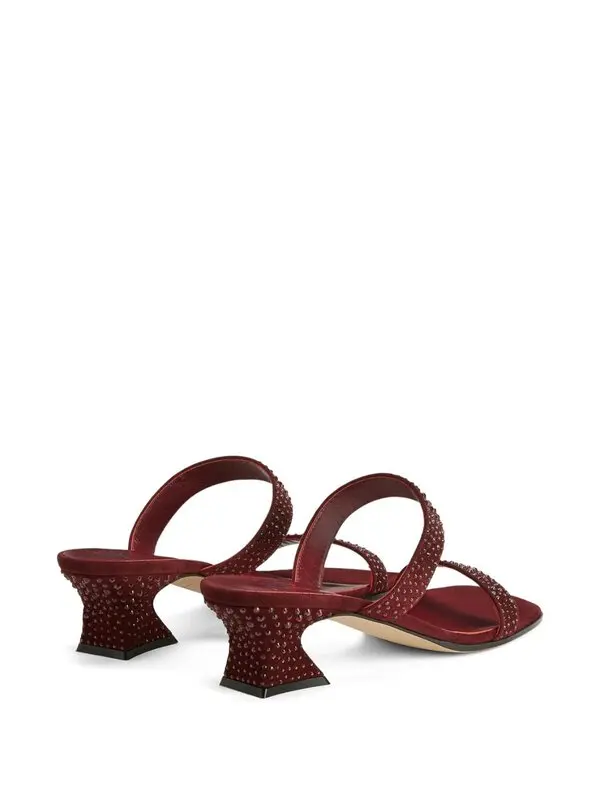 GIUSEPPE ZANOTTI Aude Strass 45mm Rhinestone Sandals
