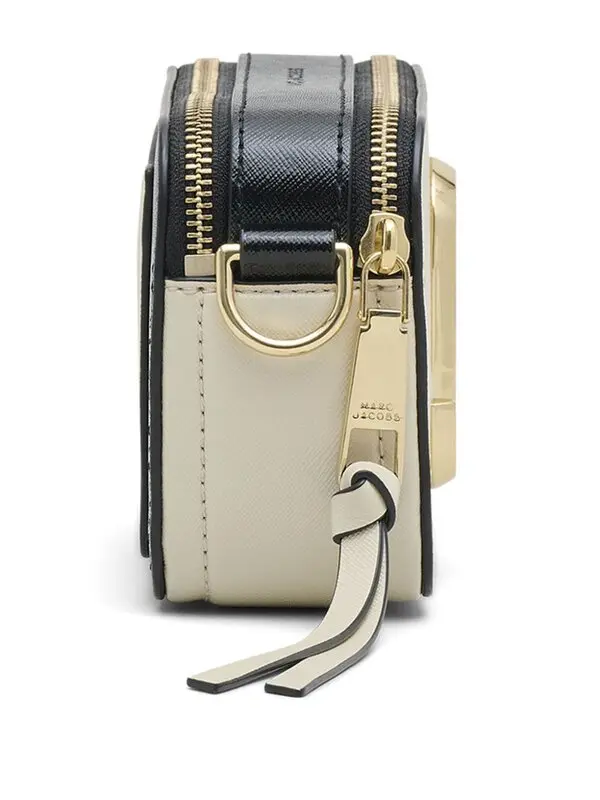 Marc Jacobs Snapshot Leather Cross Body Bag - Neutrals