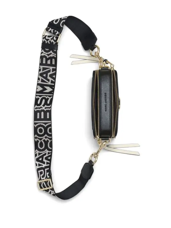 Marc Jacobs Snapshot Leather Cross Body Bag - Neutrals