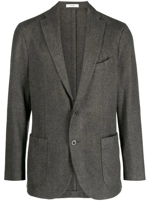 Boglioli Notched-collar Single-breasted Blazer