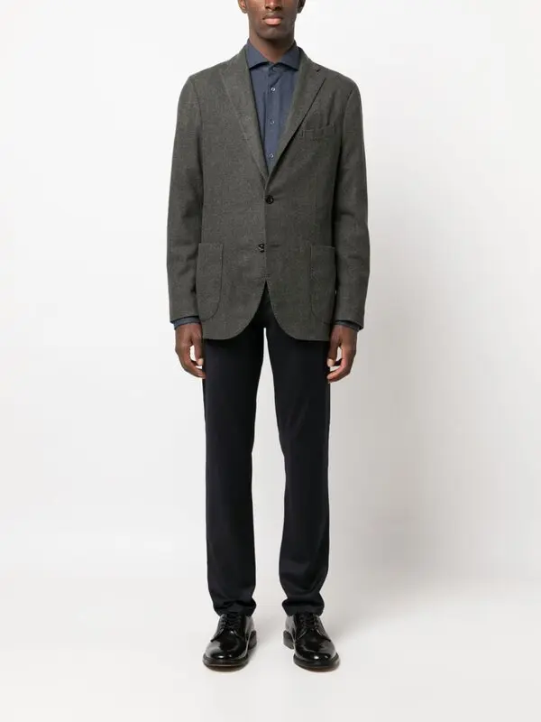 Boglioli Notched-collar Single-breasted Blazer