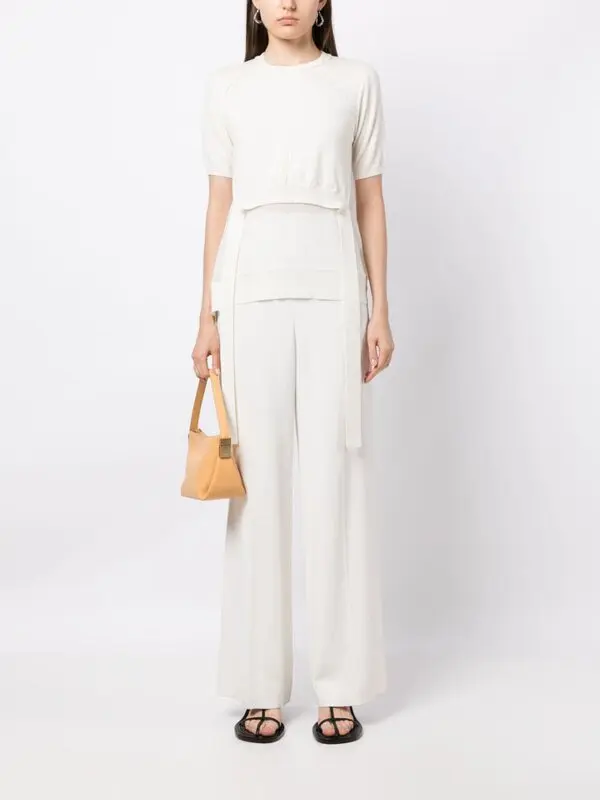 3.1 Phillip Lim Panelled Knit Top