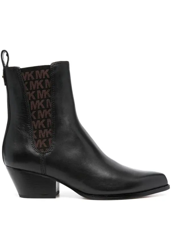 Michael Kors Kinlee 50mm Leather Ankle Boots