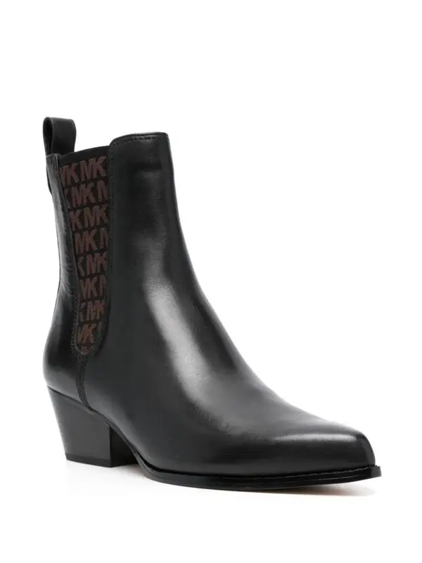 Michael Kors Kinlee 50mm Leather Ankle Boots