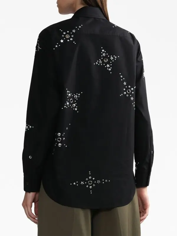 3.1 Phillip Lim Stud-embellished Long-sleeve Shirt