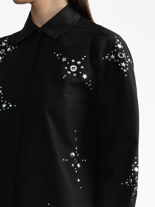 3.1 Phillip Lim Stud-embellished Long-sleeve Shirt