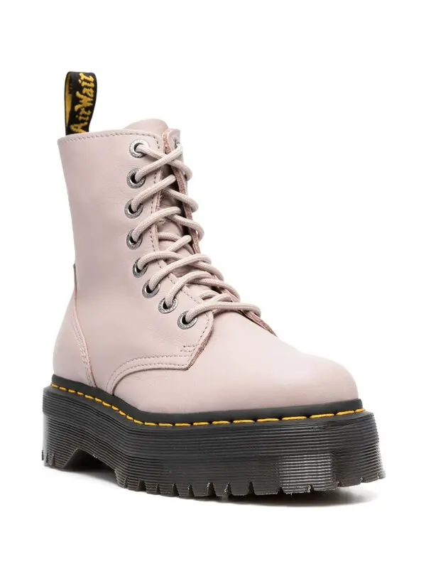 Dr. Martens Jadon Iii Leather Ankle Boots - Neutrals