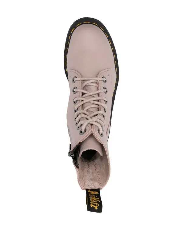 Dr. Martens Jadon Iii Leather Ankle Boots - Neutrals