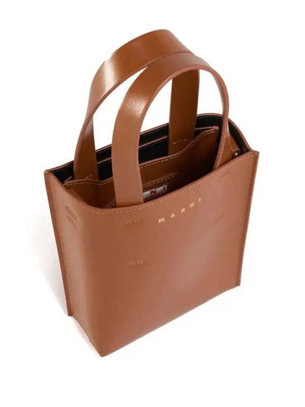 Marni Nano Museo Leather Tote