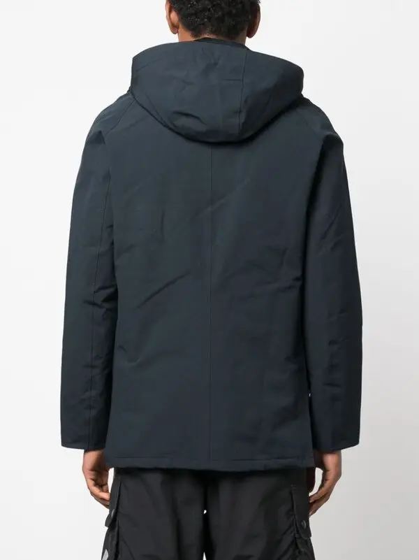 Barbour Ashby Jacket With Hood - Blue