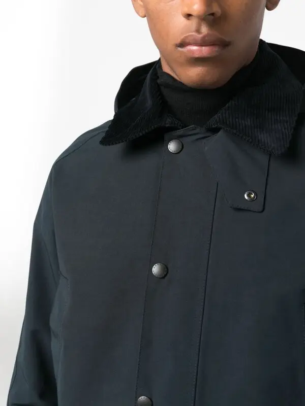 Barbour Ashby Jacket With Hood - Blue