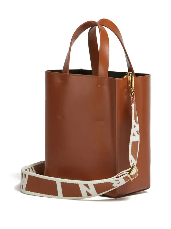 Marni Mini Museo Leather Tote Bag