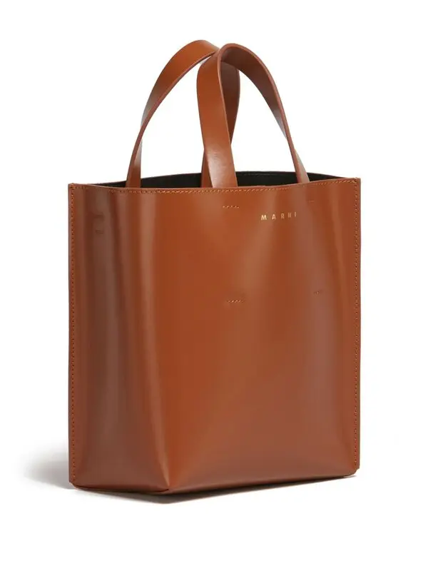 Marni Mini Museo Leather Tote Bag