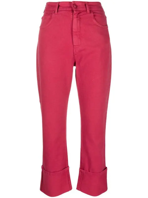 Max Mara Cropped Straight-leg Jeans